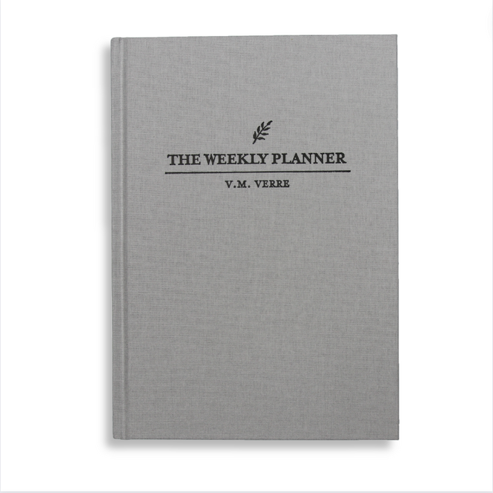 Signature Weekly Planner | Undated – V.M. Verre